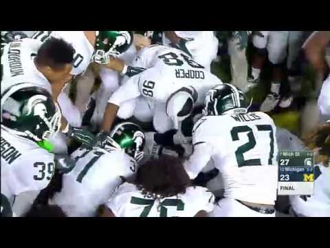 Michigan State Football Defeats Michigan on Most Shocking Final Play ...