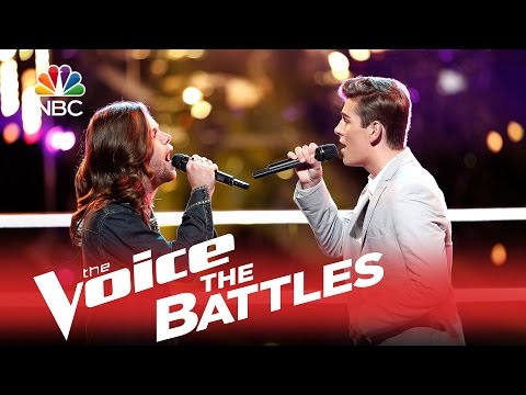 Tyler Dickerson vs. Zach Seabaugh (The Voice Battle Round) - The ...