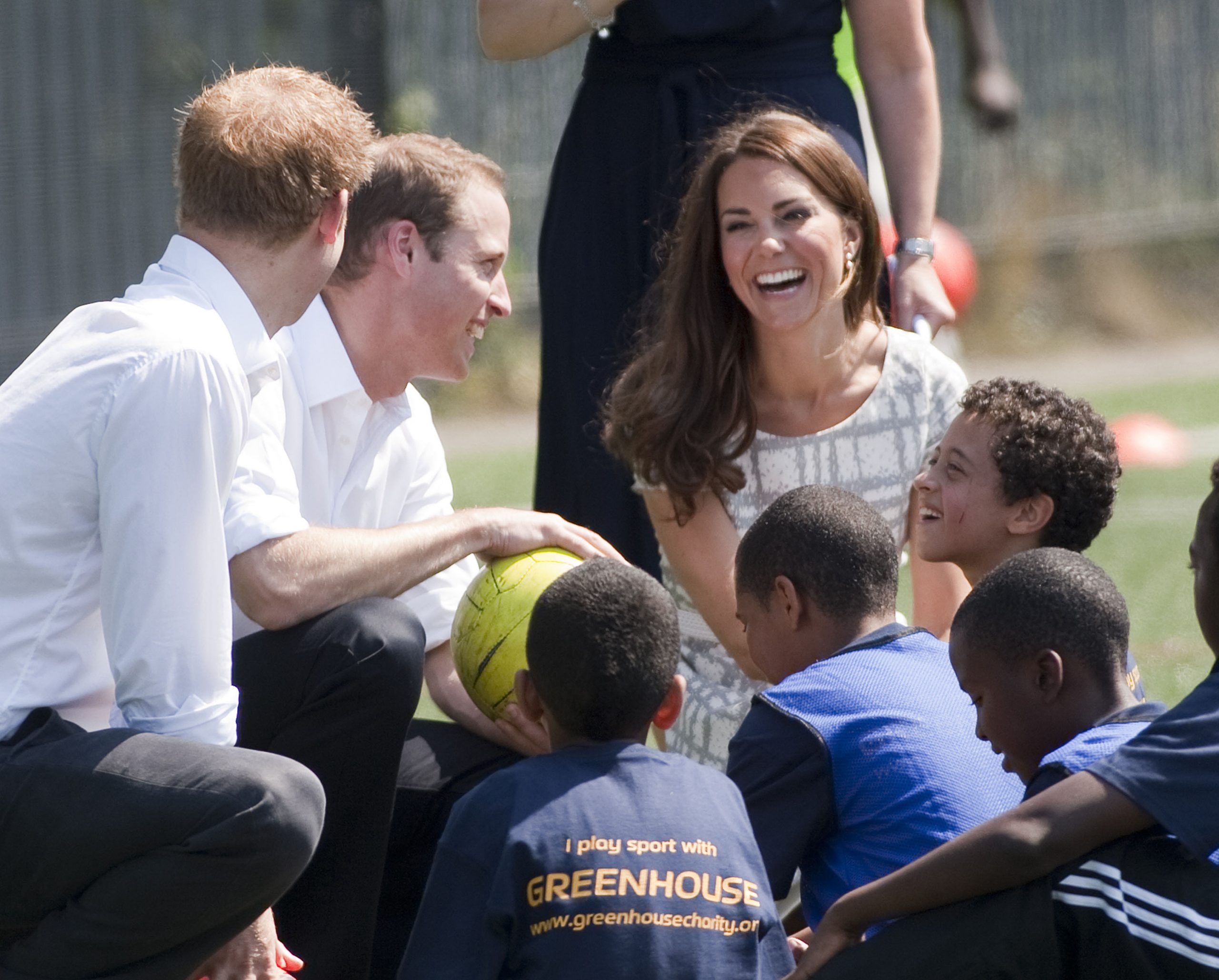 Harry, William and Kate Visit Bacon's College - The Hollywood Gossip