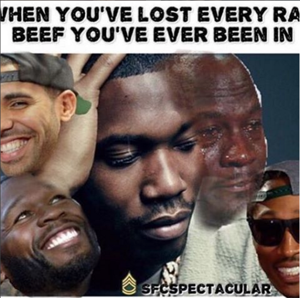 Insta-Feud! 50 Cent to Meek Mill: "You Made a Big Mistake Sh*thead ...