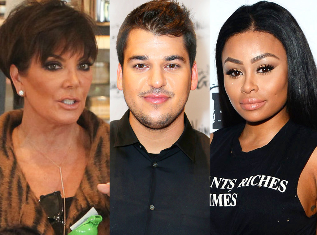 Kris, Robert and Blac - The Hollywood Gossip