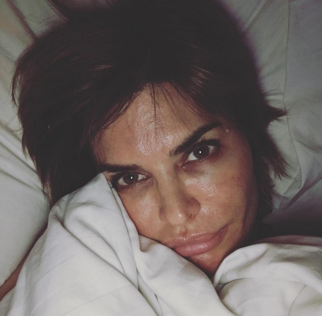 Lisa Rinna: Makeup-Free and Nothing to Hide - The Hollywood Gossip