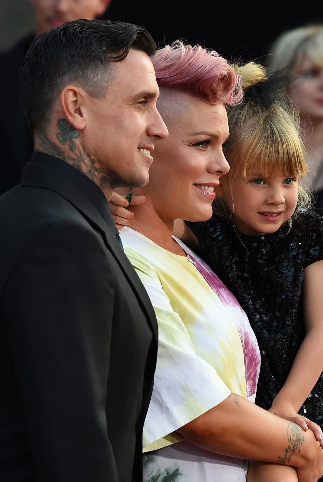 Pink and Family - The Hollywood Gossip