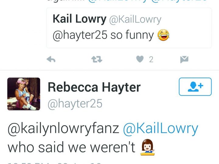 Becky Hayter Tweet to Kailyn Lowry - The Hollywood Gossip