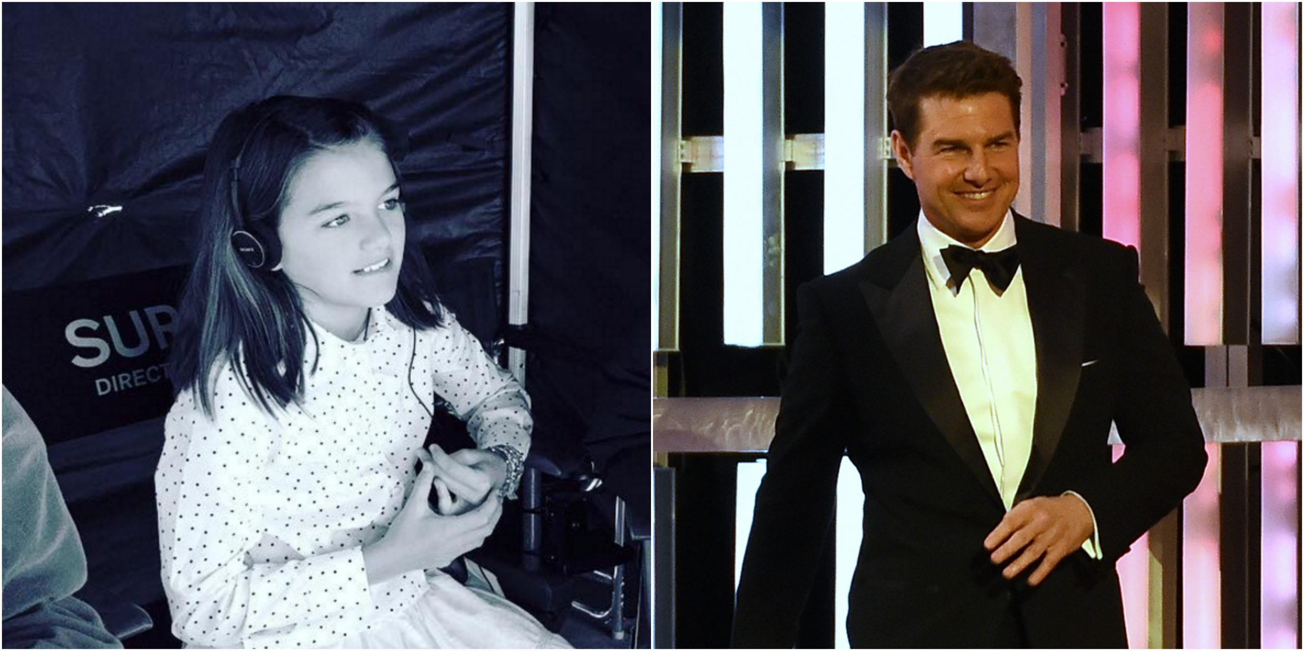 Suri Cruise and Tom Cruise - The Hollywood Gossip