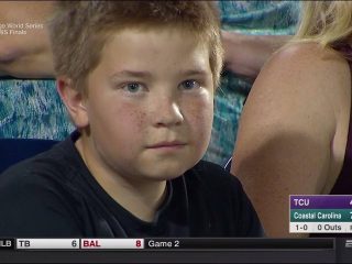 Young College Baseball Fan Stares Into Camera, Your Soul - The ...