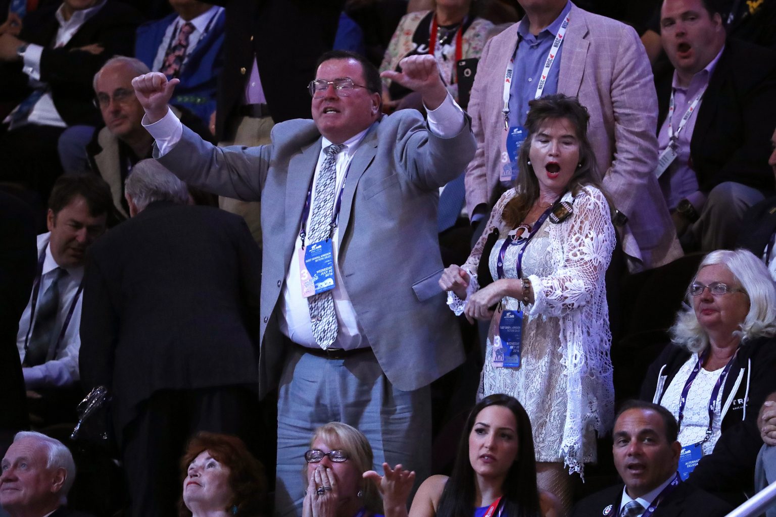 Angry Crowd - The Hollywood Gossip