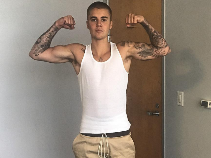 Justin Bieber, Muscles - The Hollywood Gossip