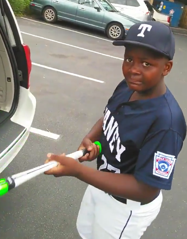 Kid With Bat - The Hollywood Gossip