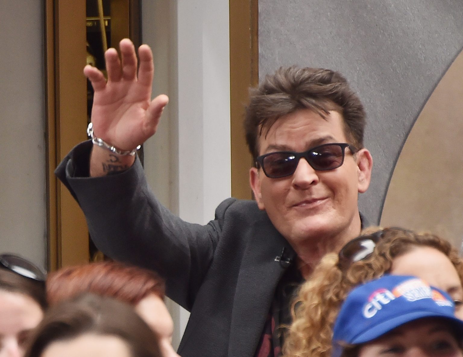 Charlie Sheen Shares Nude Portrait of Donald Trump