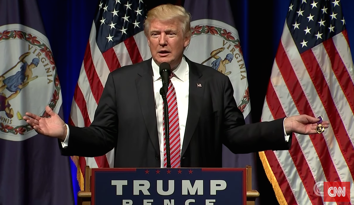 Donald Trump Accepts Purple Heart, Draws Stunned Outrage - The ...