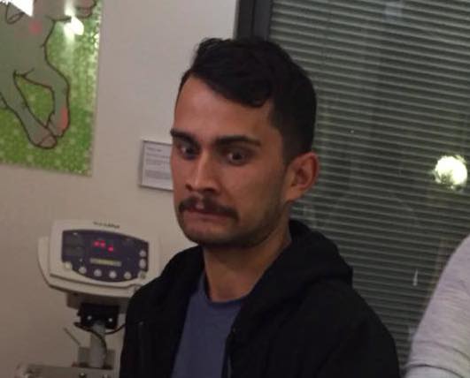 Scared dad - The Hollywood Gossip