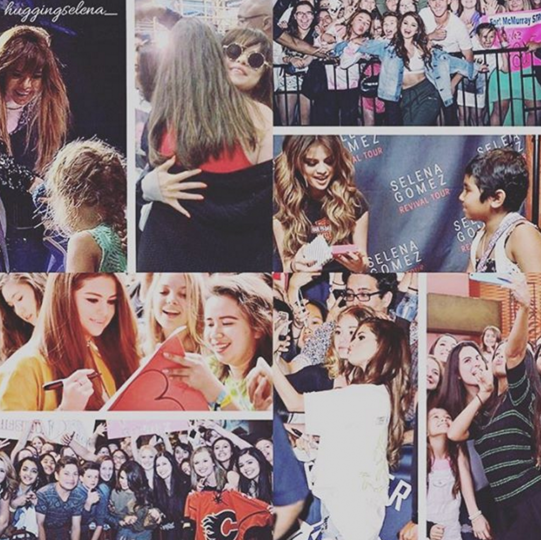Selena Gomez Fan Collage - The Hollywood Gossip