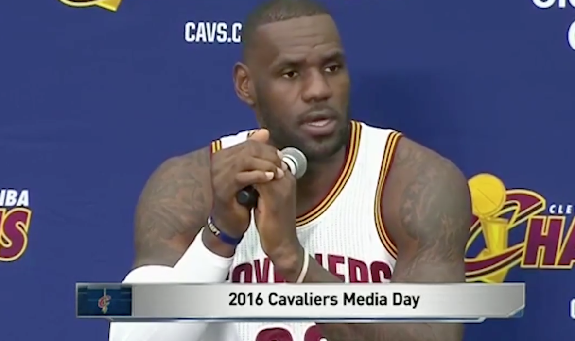 LeBron James Press Conference - The Hollywood Gossip