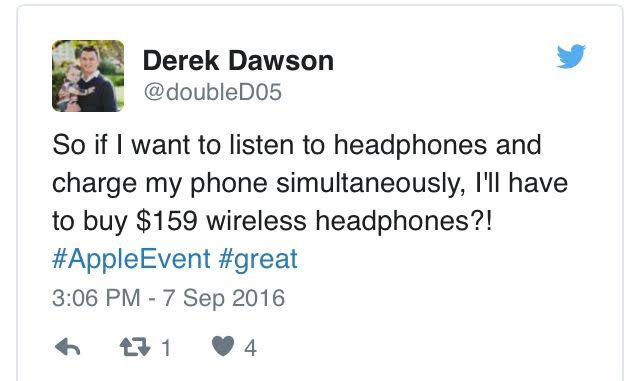Apple Announces iPhone 7, Wireless Headphones: Twitter Reacts in Horror ...
