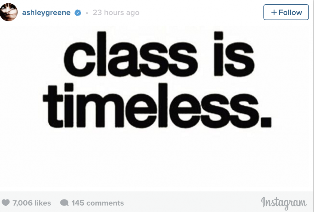 not classy - The Hollywood Gossip