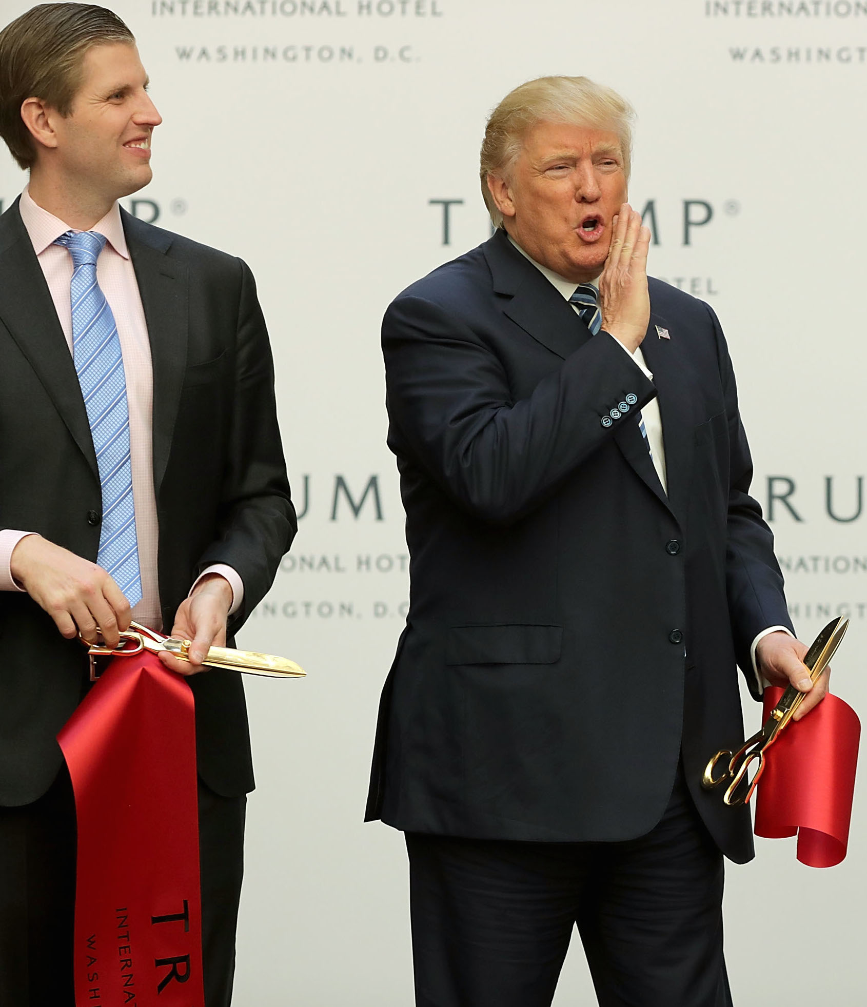 Eric Trump and Donald Trump - The Hollywood Gossip