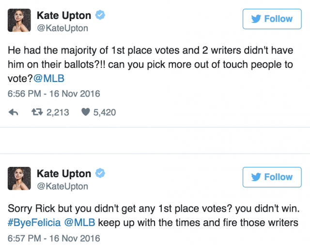 Upton Tweets - The Hollywood Gossip