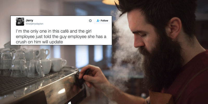 Coffee Shop Patron Live-Tweets the Greatest Love Story of Our Time ...