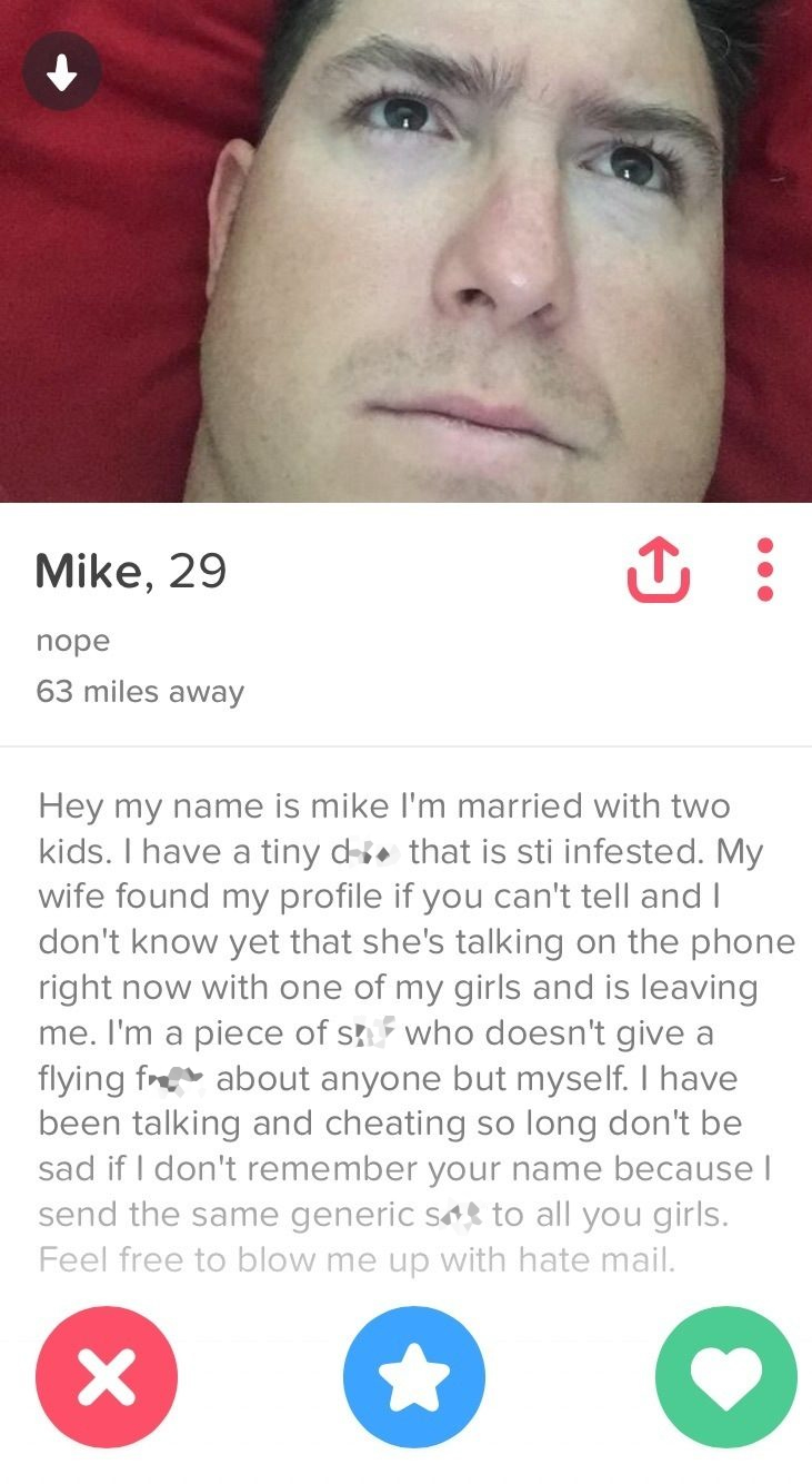 Mike the Tinder Cheater Profile Picture - The Hollywood Gossip