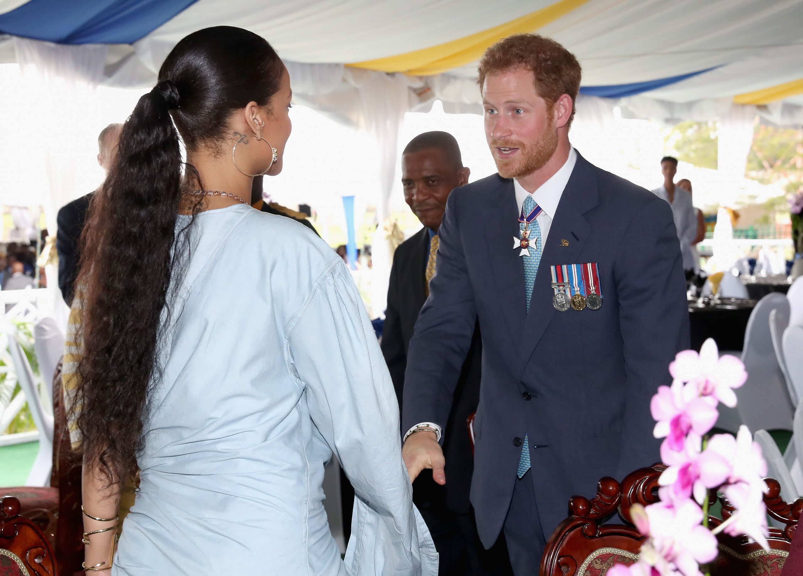 Prince Harry Meets Rihanna - The Hollywood Gossip