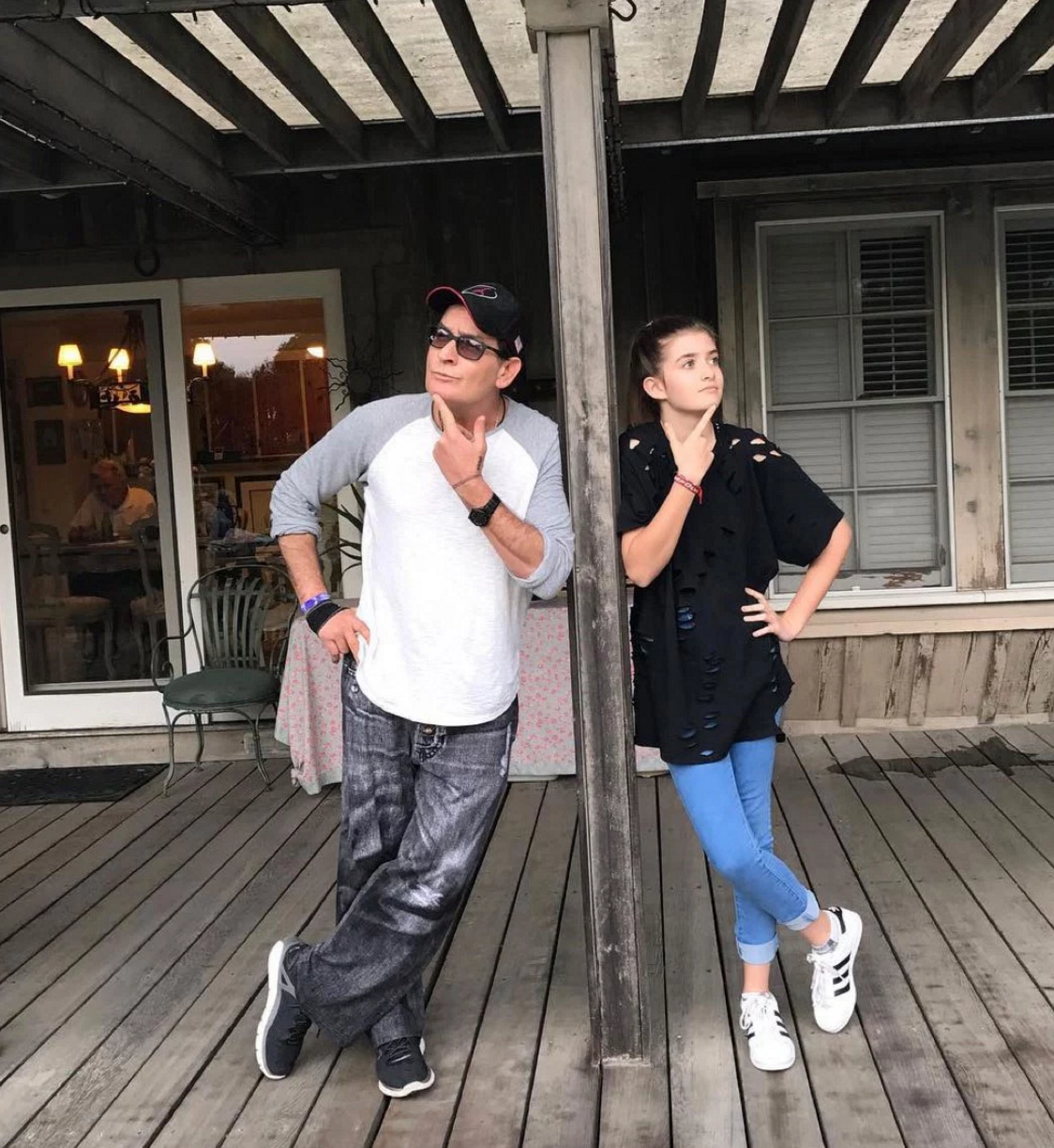 Charlie Sheen And Sam Sheen - The Hollywood Gossip