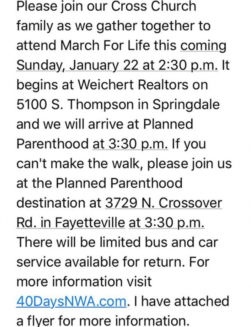 Jill Duggar Protests Outside Planned Parenthood One Day After Women's ...