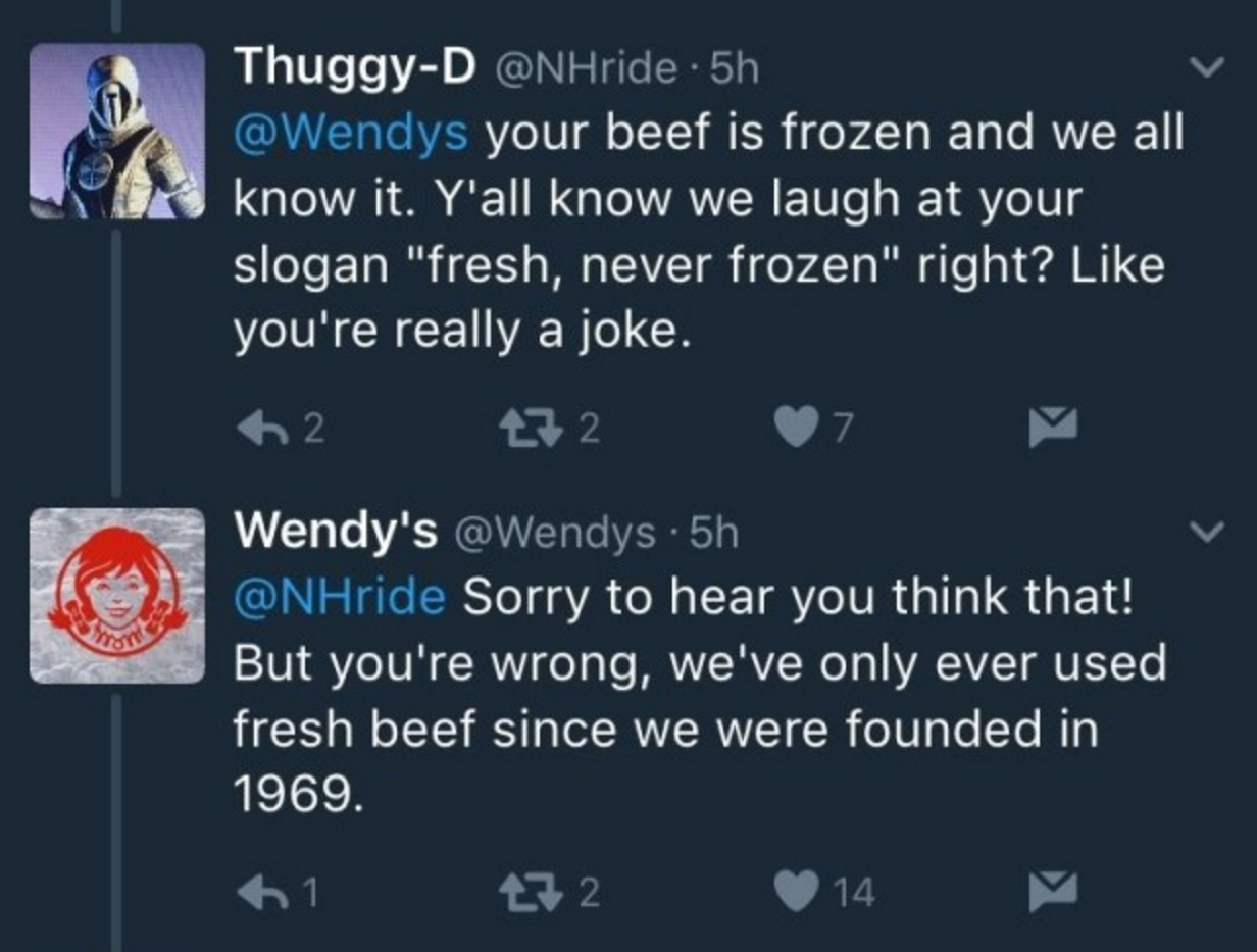 Wendy's Destroys Twitter Troll in Hilarious Exchange, User Deletes ...
