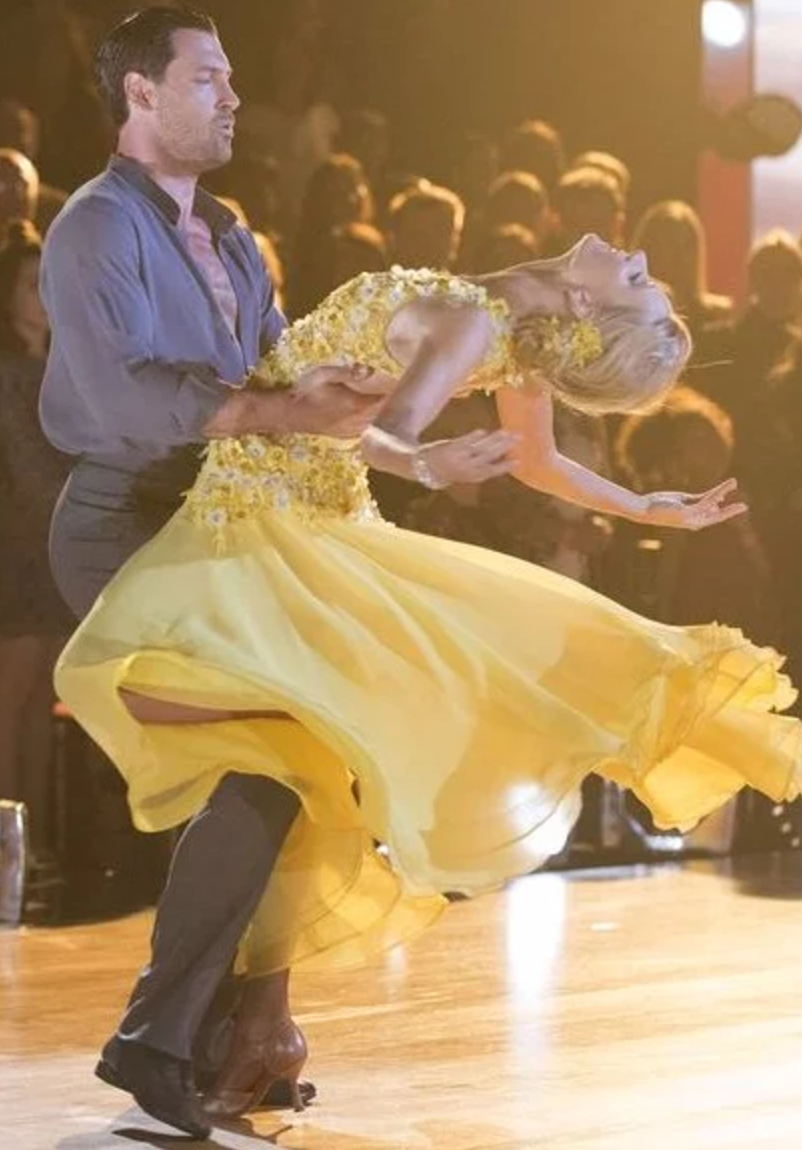 Heather Morris and Maksim Chmerkovskiy Dance - The Hollywood Gossip