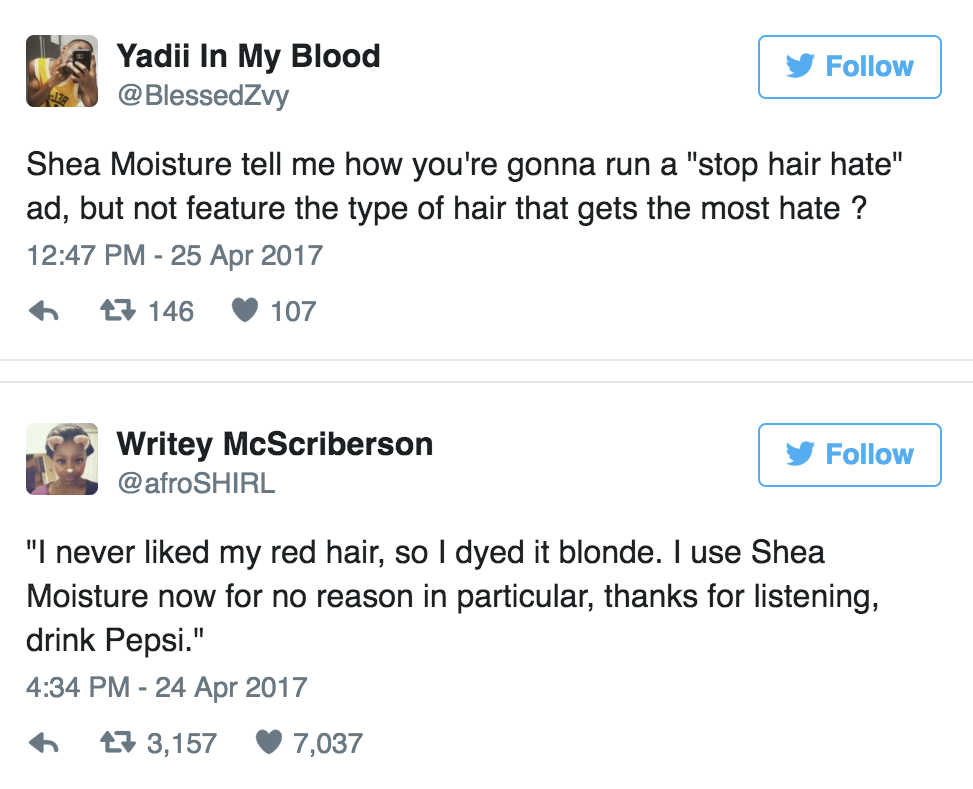 Shea Moisture Apologizes for Controversial Ad: We Really F-ked This One ...