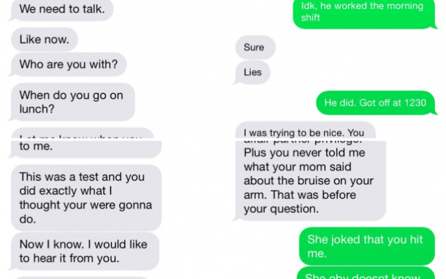 Abused Woman Shares Haunting Text Messages, Sheds Light on Domestic ...