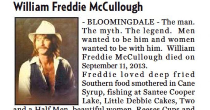 19 Funniest Obituaries (Yes, Obituaries!) of All-Time - The Hollywood ...