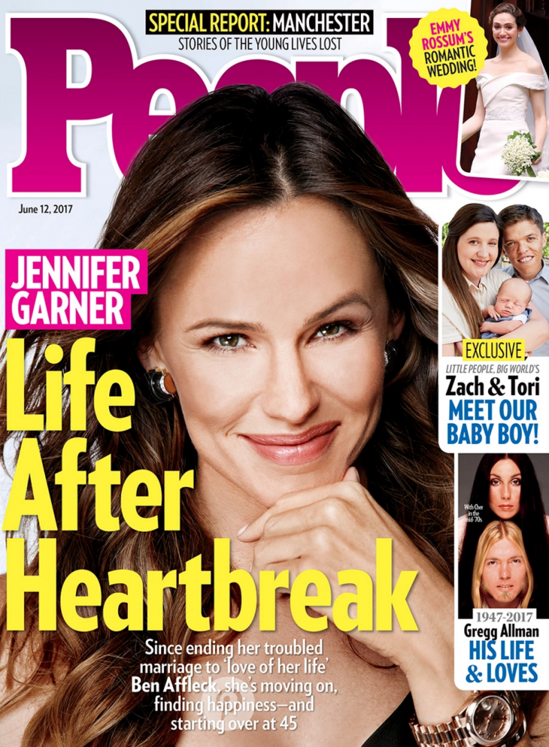 Jennifer Garner People Cover - The Hollywood Gossip