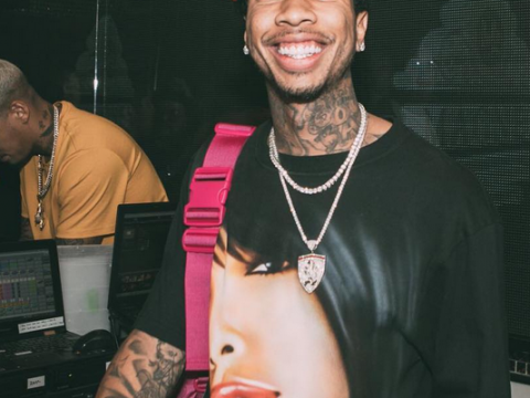 Tyga Smiling - The Hollywood Gossip