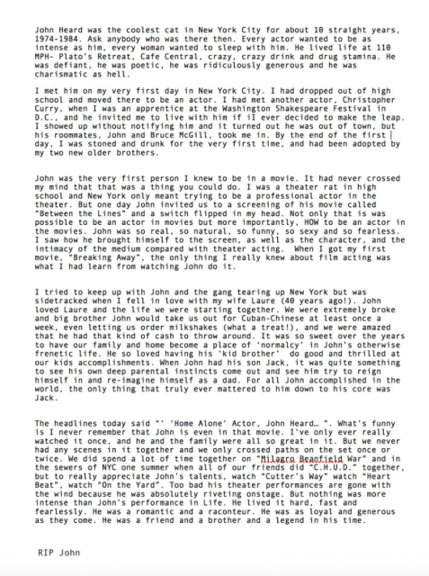 Stern's Letter - The Hollywood Gossip