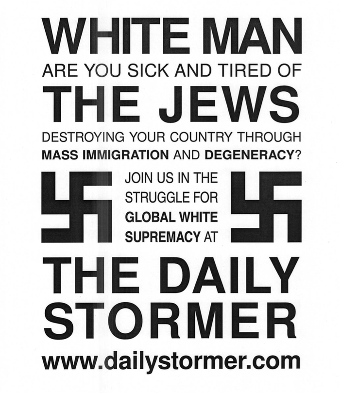 Daily Stormer pic - The Hollywood Gossip