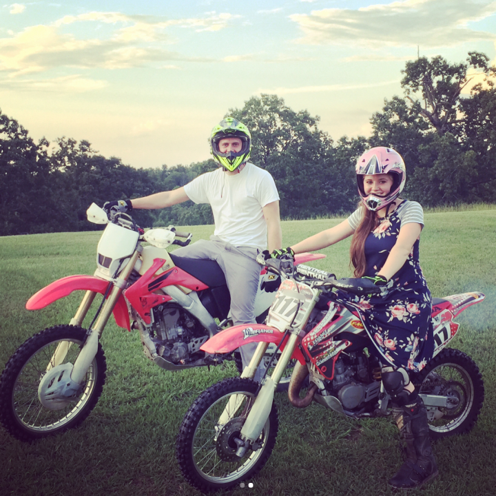 Joy-Anna Duggar Rides Dirt Bike, Wears ... Well, You Gotta See This ...