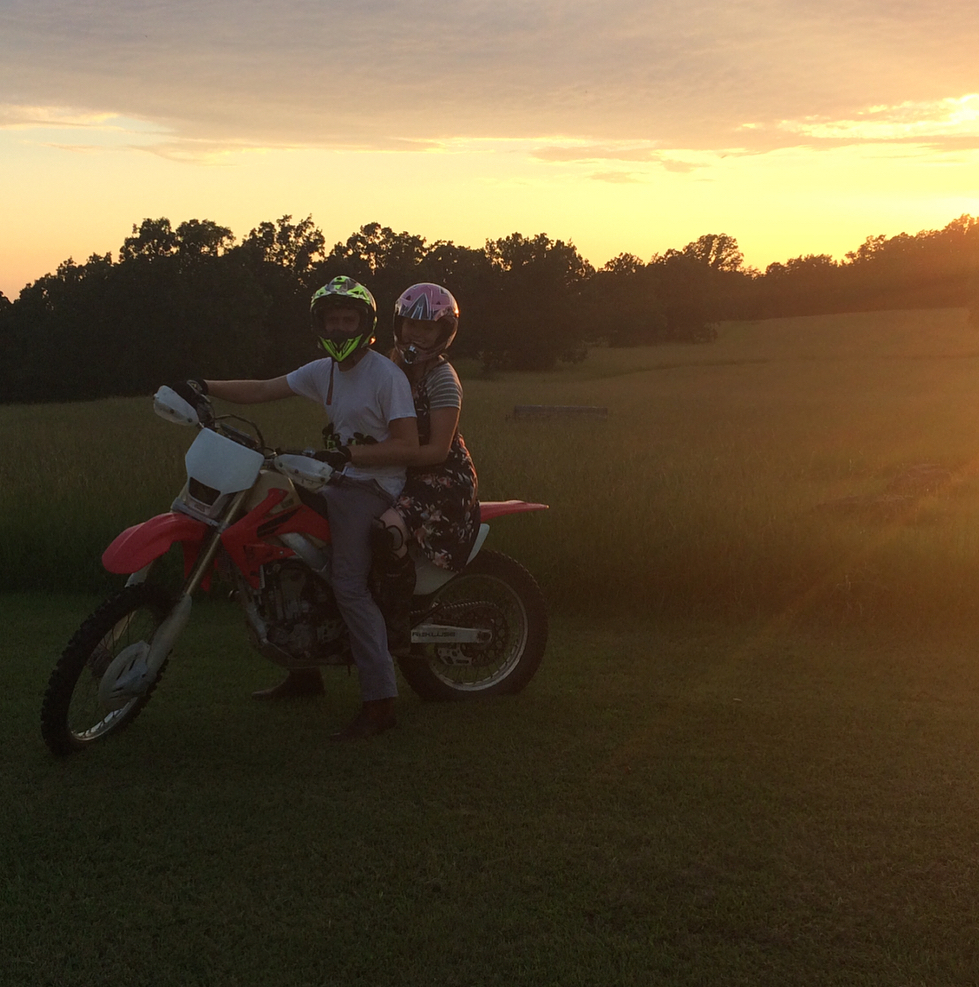 Joy-Anna Duggar Rides Dirt Bike, Wears ... Well, You Gotta See This ...