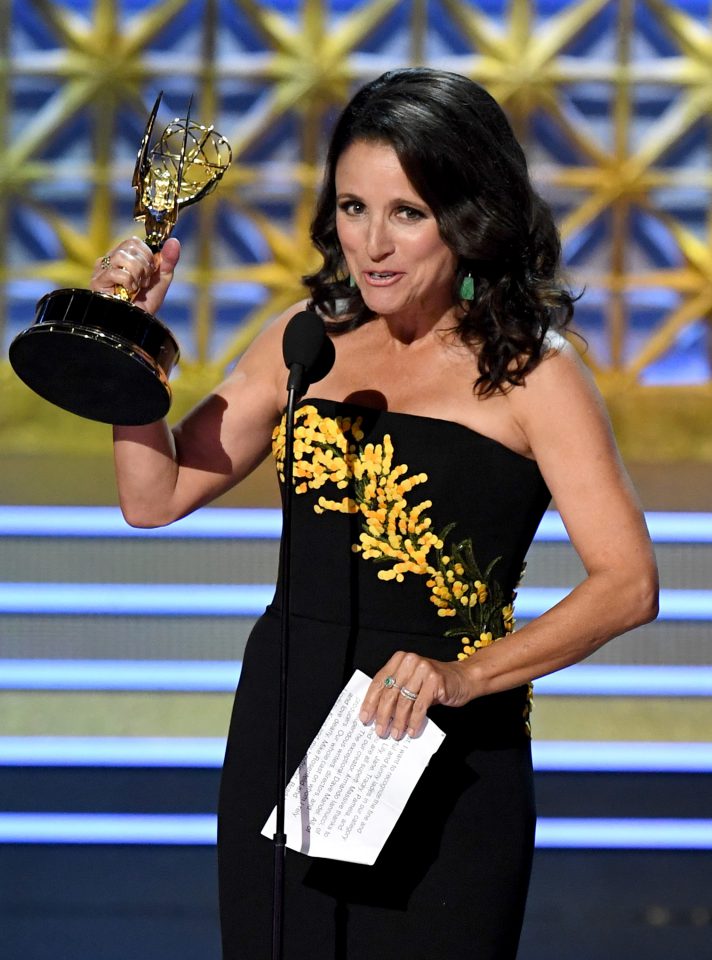 Julia Louis-Dreyfus Wins Again - The Hollywood Gossip
