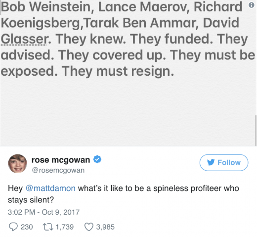 More Rose Tweets - The Hollywood Gossip