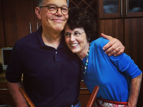 Al Franken and Wife - The Hollywood Gossip