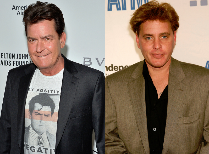 Charlie Sheen, Corey Haim Split - The Hollywood Gossip
