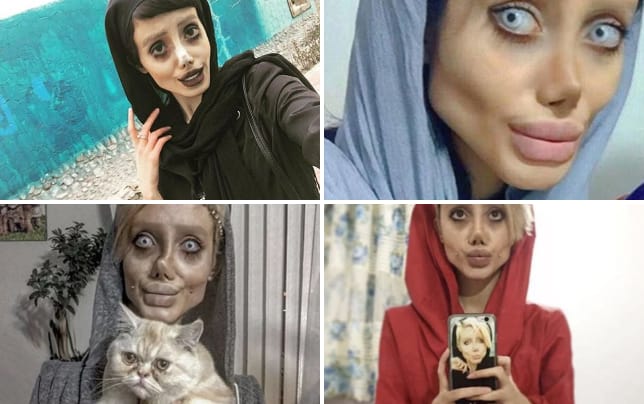 Sahar Tabar: Teenager Undergoes Scary Makeover to Look Like Angelina ...