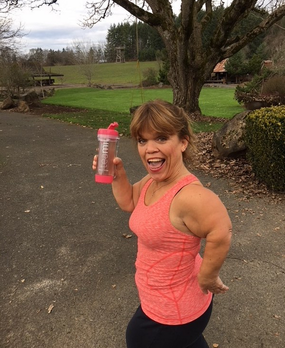Amy Roloff Exercises in 2018 - The Hollywood Gossip