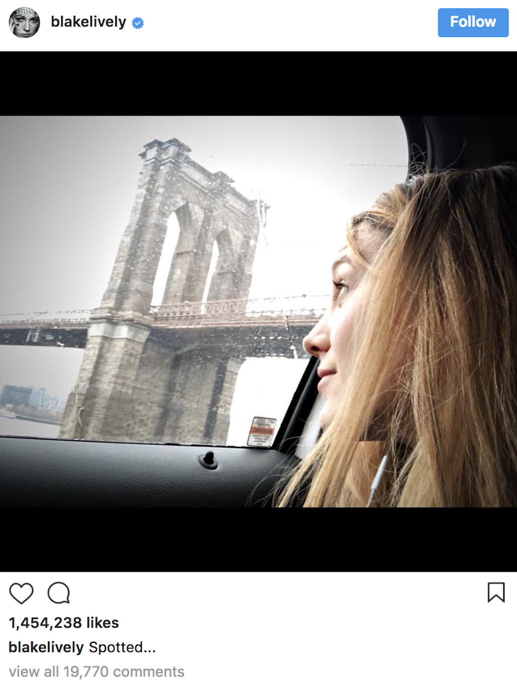Blake Lively on Instagram - The Hollywood Gossip