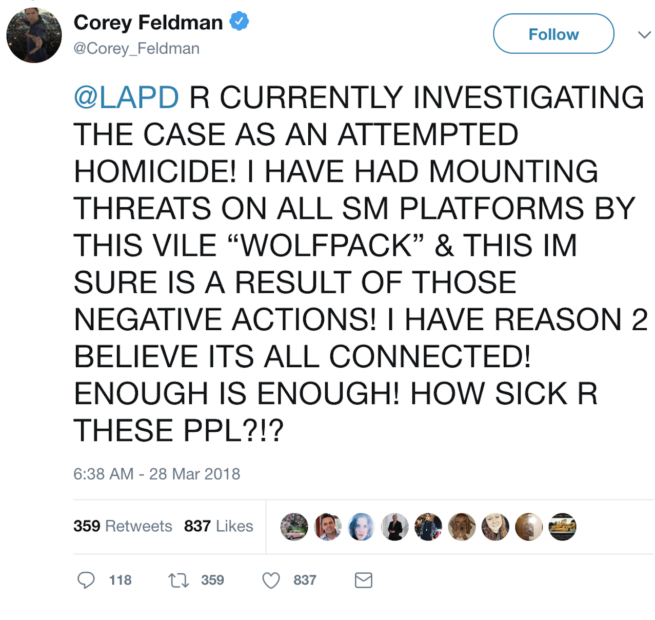 corey murder? - The Hollywood Gossip