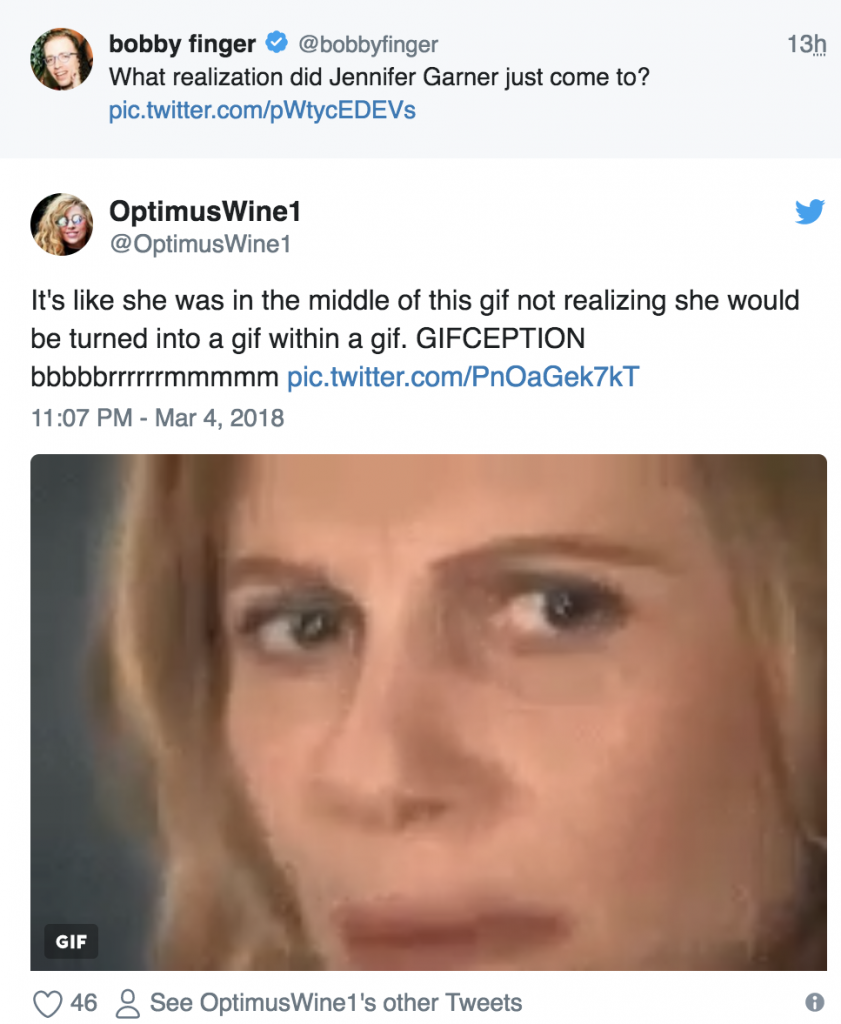 Jennifer Garner Has Epiphany at the Oscars, Becomes the Ultimate Meme ...