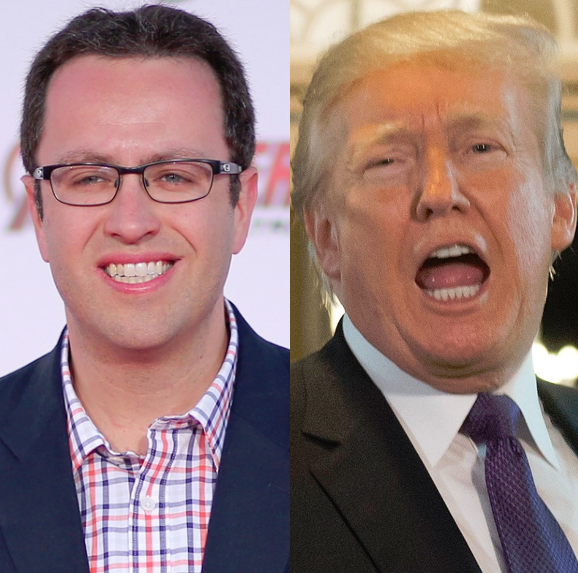 Jared Fogle, Donald Trump Split - The Hollywood Gossip