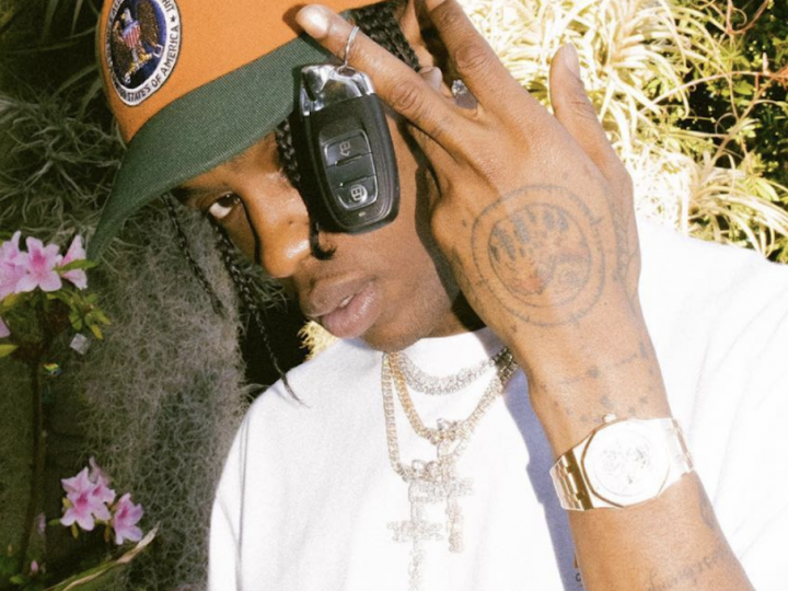Travis Scott with Car Keys - The Hollywood Gossip