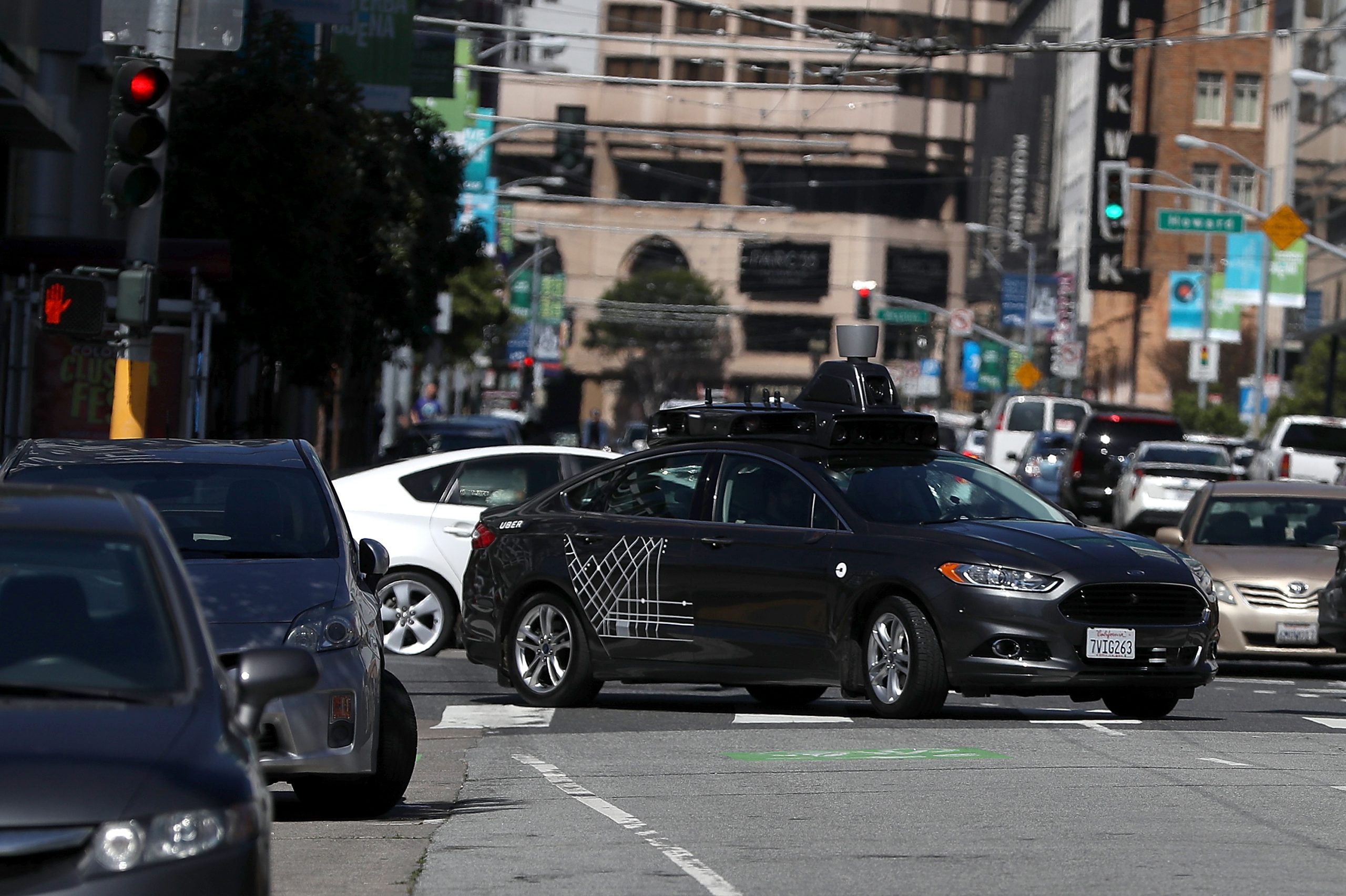 Uber Self-Driving Car Image - The Hollywood Gossip